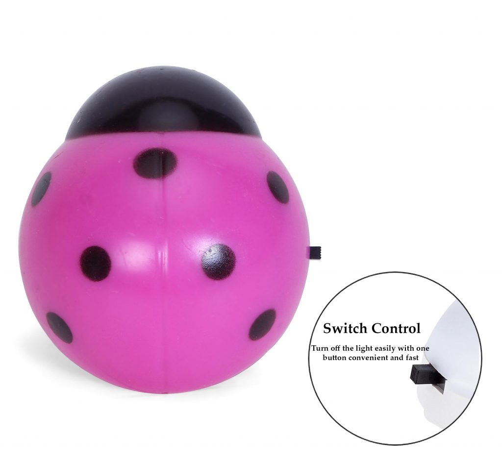 Romantic Energy Saving Creative Lady Bug Shaped Design Led Night Light ...